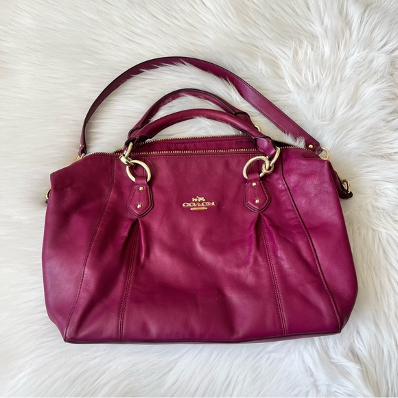Coach | Bags | Coach Colette Smooth Leather Satchel | Poshmark